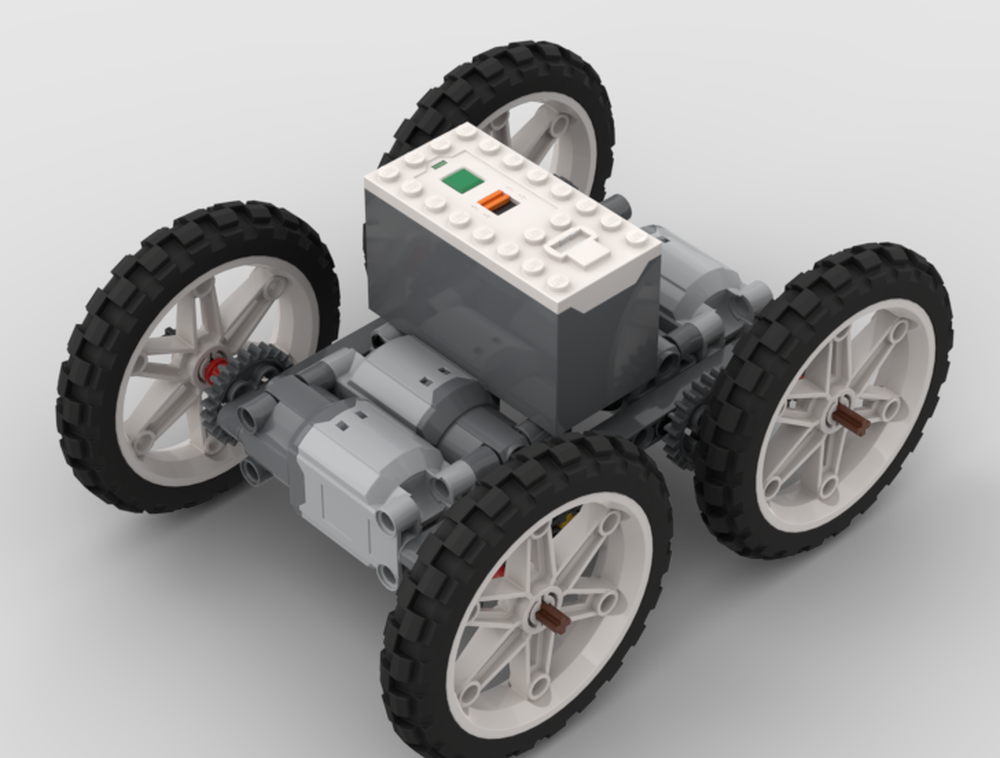 LEGO MOC RC Car by TheAlternateBuilds | Rebrickable - Build with LEGO
