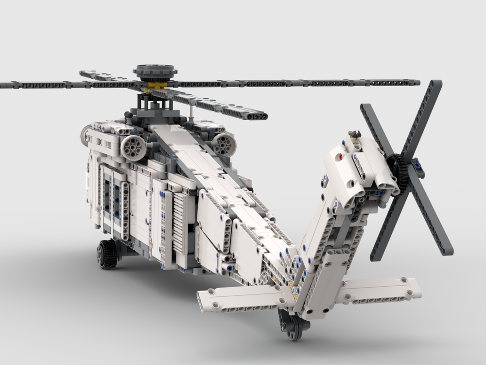 LEGO MOC 42100 Sikorsky UH-60 Black Hawk Helicopter by Dawid.Rylow ...