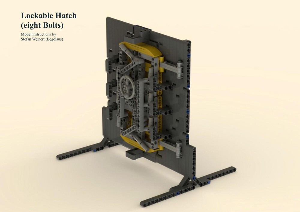 LEGO MOC Lockable Hatch (eight Bolts) by legolaus | Rebrickable - Build ...