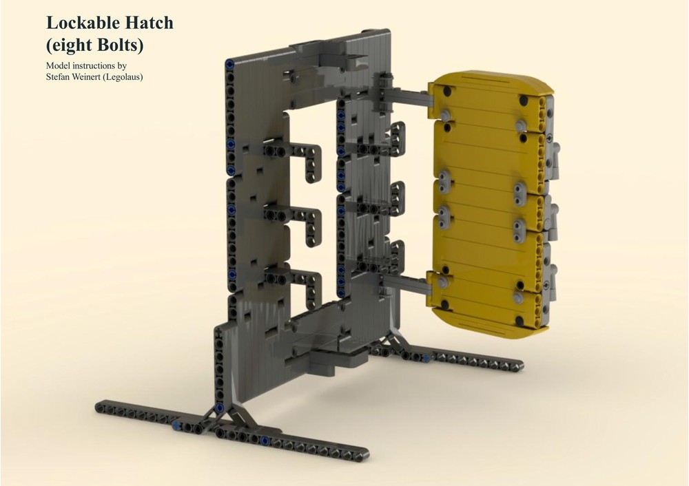 LEGO MOC-138253 Lockable Hatch (eight Bolts) by legolaus | Rebrickable ...