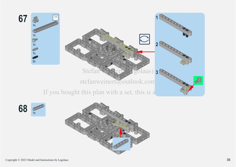 LEGO MOC Lockable Hatch (eight Bolts) by legolaus | Rebrickable - Build ...