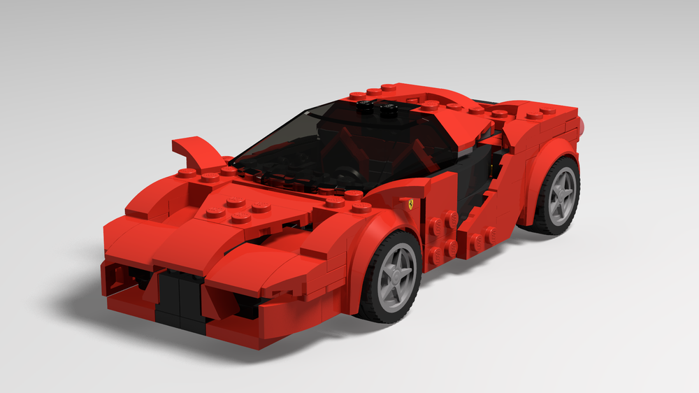 LEGO MOC Ferrari Enzo alt by Felix_lego_guy | Rebrickable - Build with LEGO