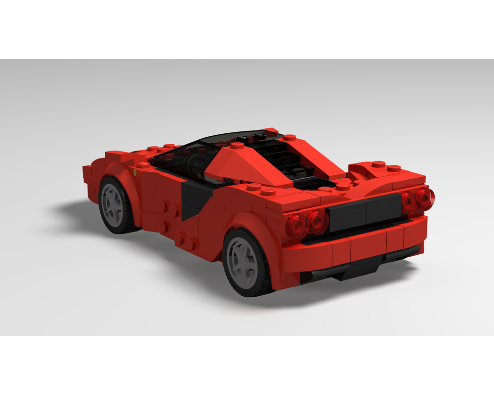 LEGO MOC Ferrari Enzo alt by Felix_lego_guy | Rebrickable - Build with LEGO