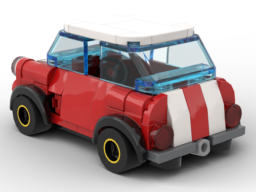 Lego Moc Mini Cooper By Dongeraldo Rebrickable Build With Lego