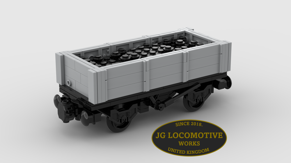 LEGO MOC British Rail Mineral Wagon (7W) by JG Locomotive Works ...