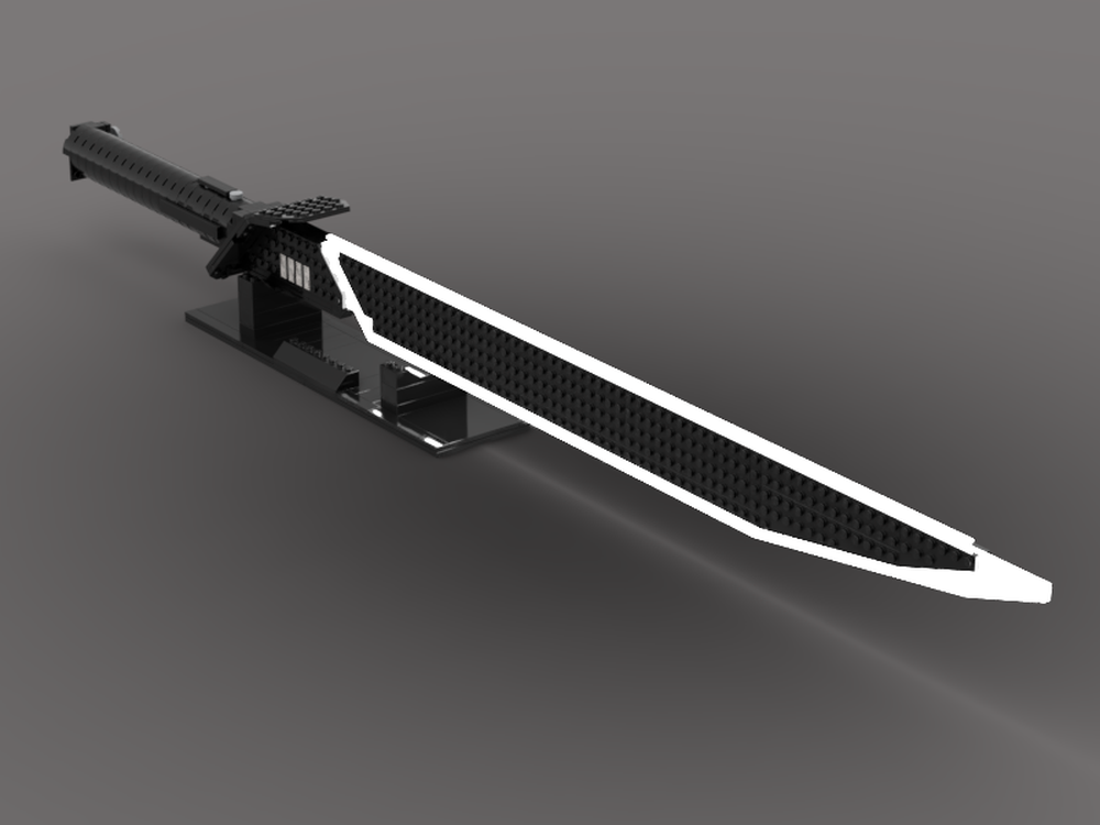 Lego Moc Sw Darksaber 11 Scale By Jameshigson0512 Rebrickable