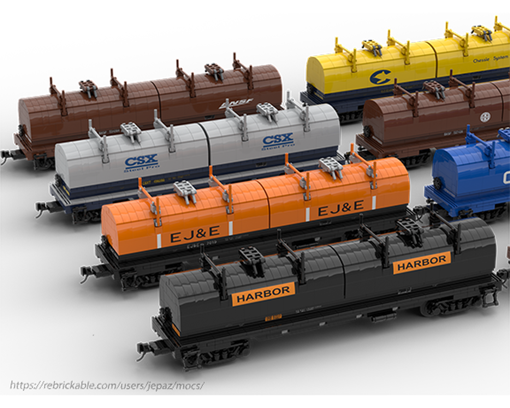 LEGO MOC Round Hood Coil Cars - Jumbo Pack by jepaz | Rebrickable ...