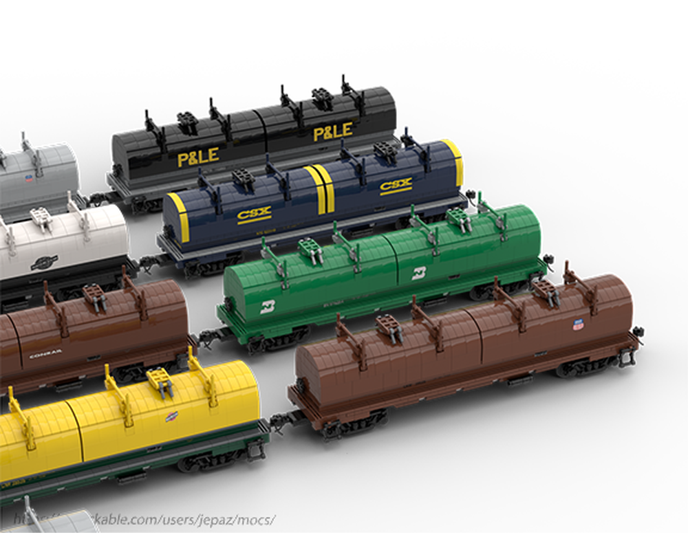 LEGO MOC Round Hood Coil Cars - Jumbo Pack by jepaz | Rebrickable ...