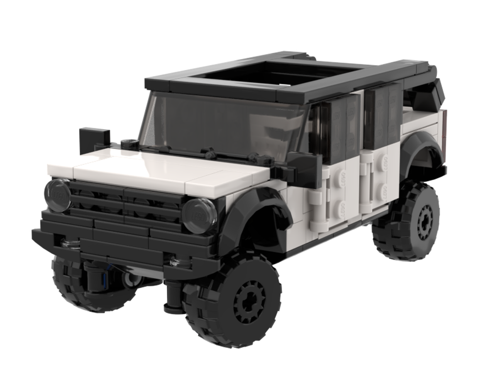 LEGO MOC Bronco 4x4 by Somerslego | Rebrickable - Build with LEGO