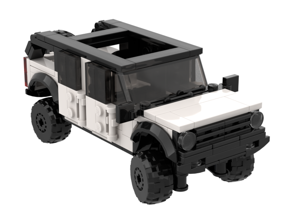 LEGO MOC Bronco 4x4 by Somerslego | Rebrickable - Build with LEGO