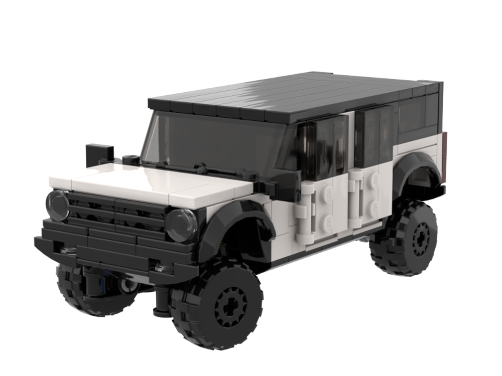 Lego Moc Bronco 4x4 By Somerslego Rebrickable Build With Lego