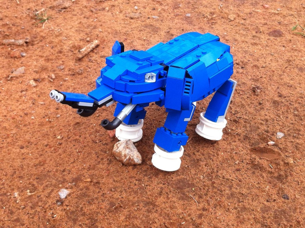 LEGO MOC 31070 Blue Elephant by Turbo8702 | Rebrickable - Build with LEGO
