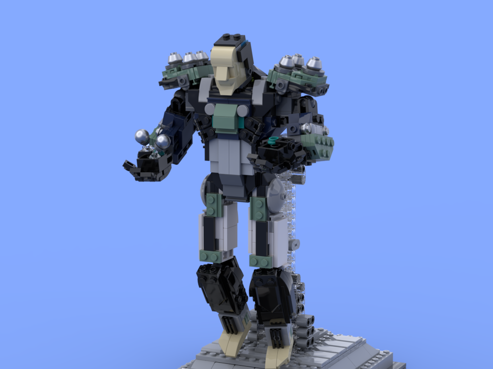 LEGO MOC Overwatch Sigma by Penguins and plastic | Rebrickable - Build ...
