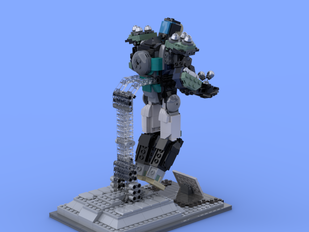 LEGO MOC Overwatch Sigma by Penguins and plastic | Rebrickable - Build ...