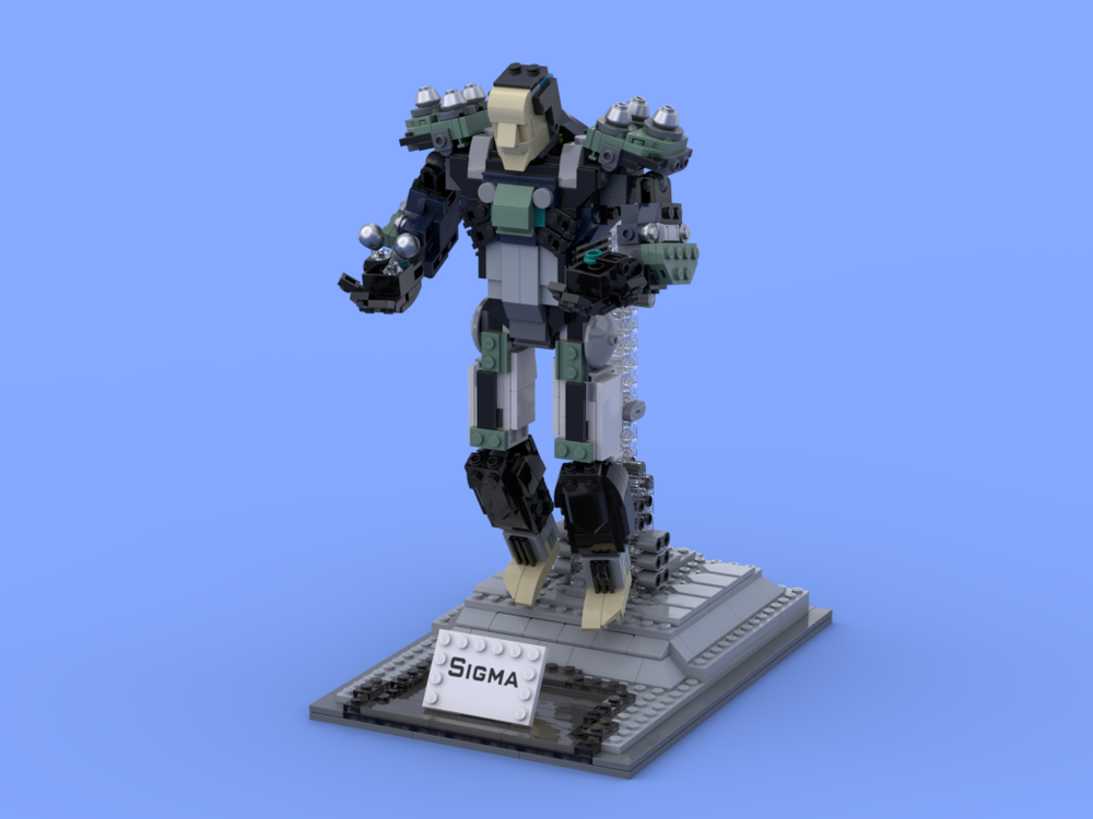 LEGO MOC Overwatch Sigma by Penguins and plastic | Rebrickable - Build ...