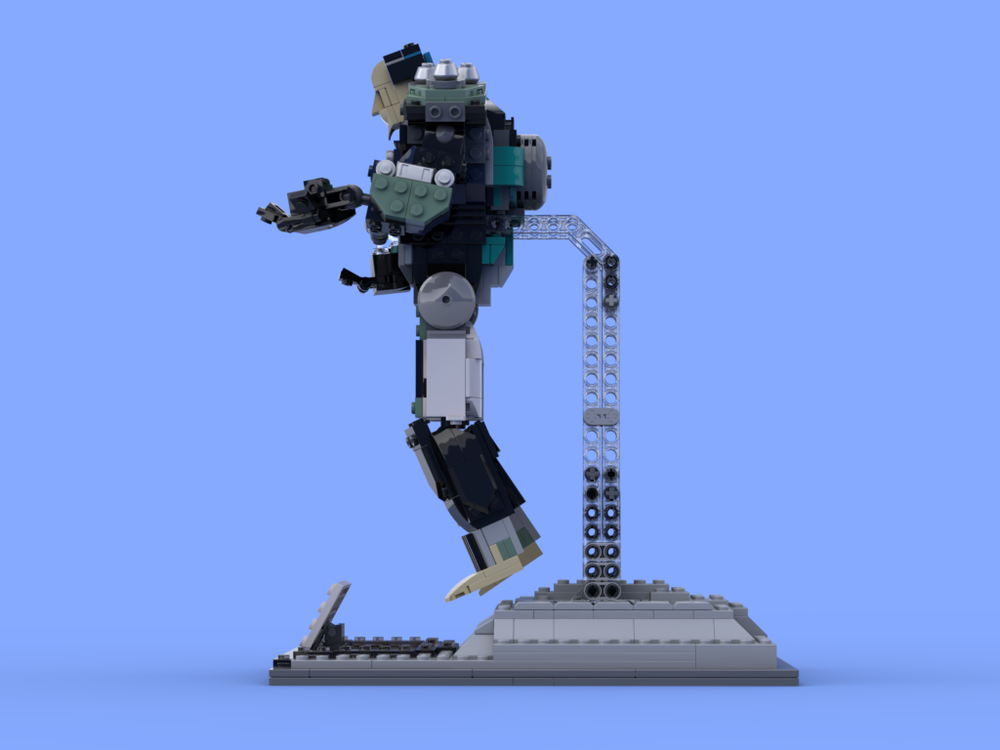 LEGO MOC Overwatch Sigma by Penguins and plastic | Rebrickable - Build ...