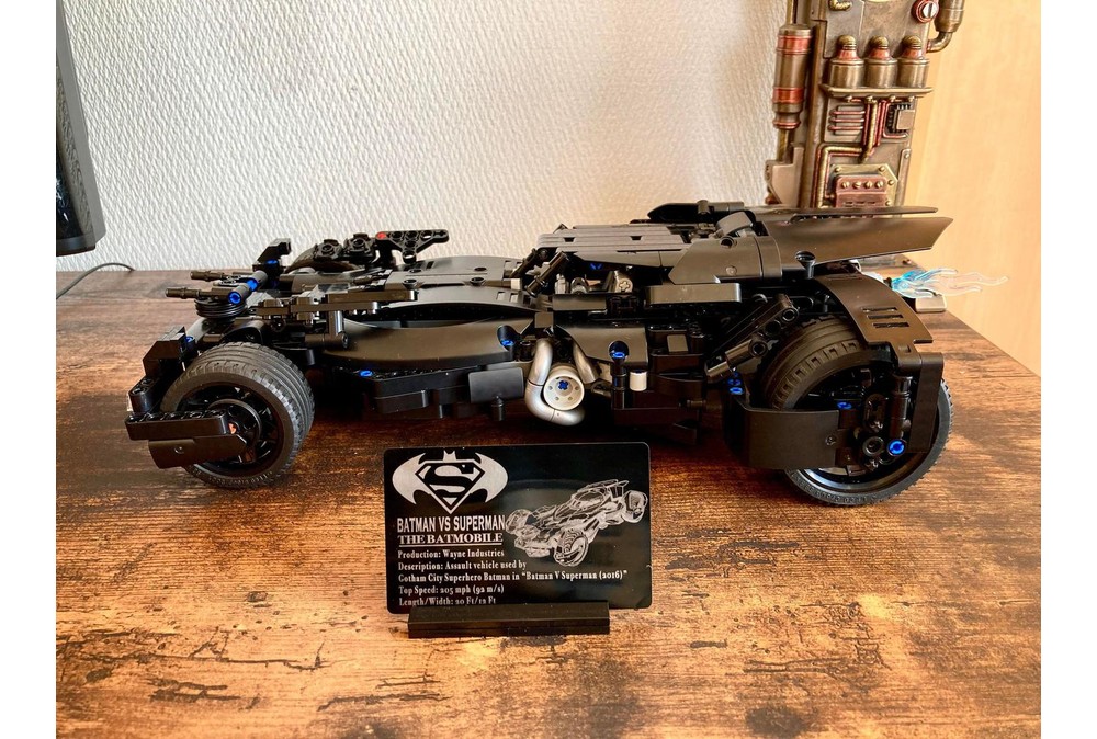 LEGO MOC Technic BvS Batmobile by CreationCaravan (Brad Barber ...