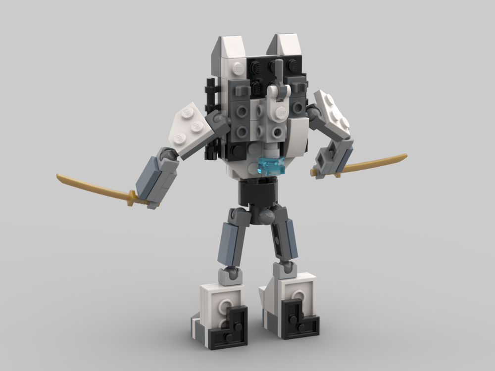 LEGO MOC 30591 Minifig Mech by crazy8ron | Rebrickable - Build with LEGO