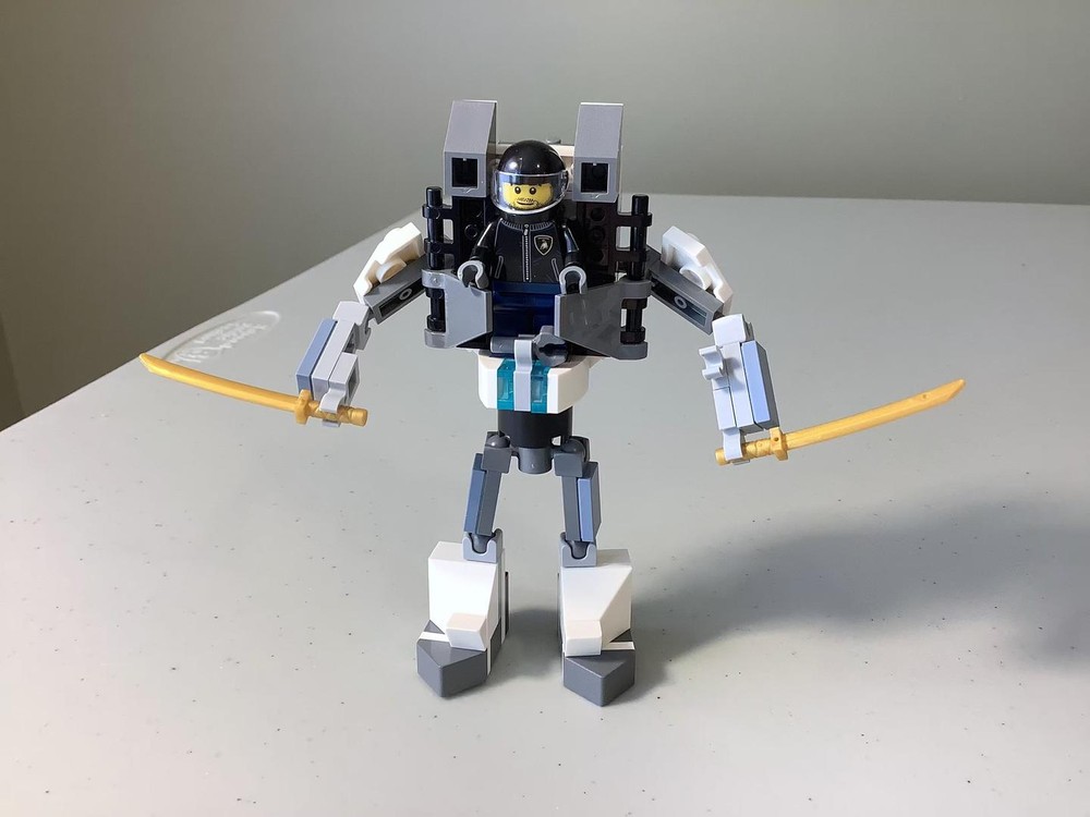 LEGO MOC 30591 Minifig Mech by crazy8ron | Rebrickable - Build with LEGO