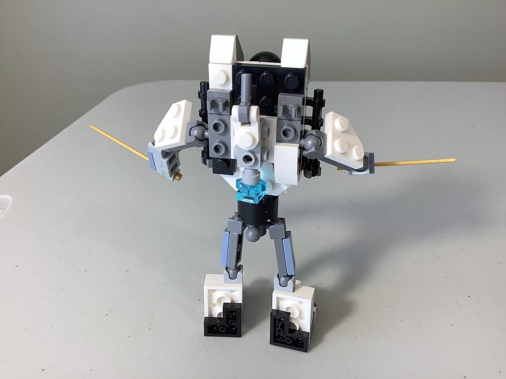 LEGO MOC 30591 Minifig Mech by crazy8ron | Rebrickable - Build with LEGO