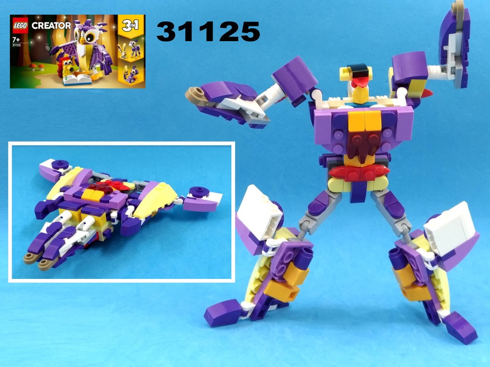 LEGO MOC Transformer Space Cruiser from LEGO Creator set 31125: Fantasy ...