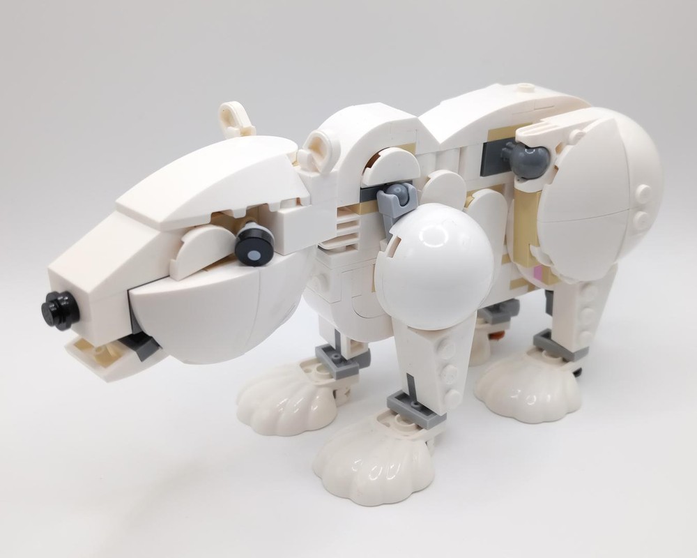 LEGO MOC 31133 Polar Bear by Dafeld | Rebrickable - Build with LEGO