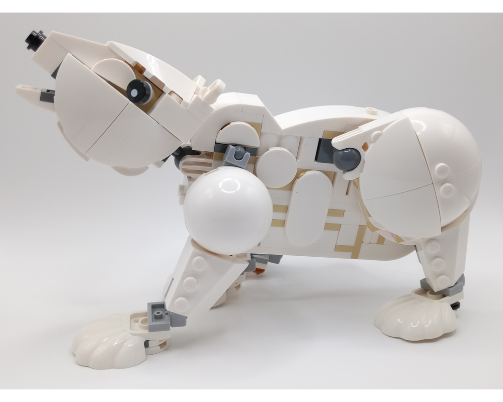 LEGO MOC 31133 Polar Bear by Dafeld | Rebrickable - Build with LEGO