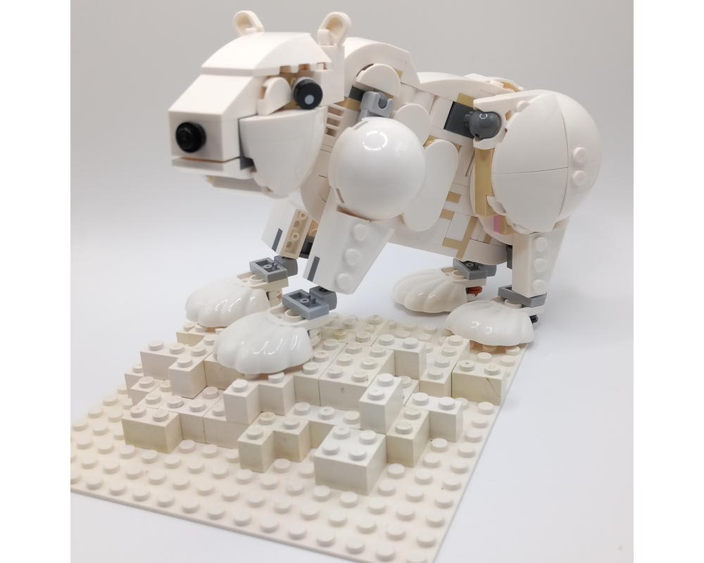 LEGO MOC 31133 Polar Bear by Dafeld | Rebrickable - Build with LEGO