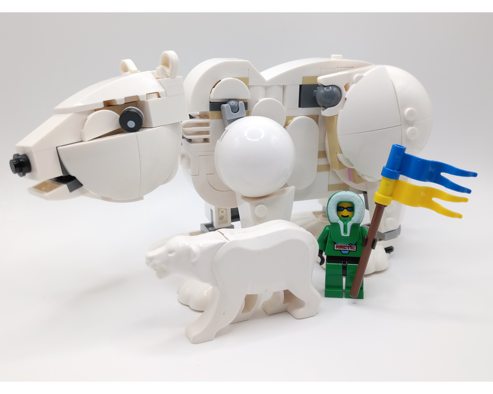LEGO MOC 31133 Polar Bear by Dafeld | Rebrickable - Build with LEGO
