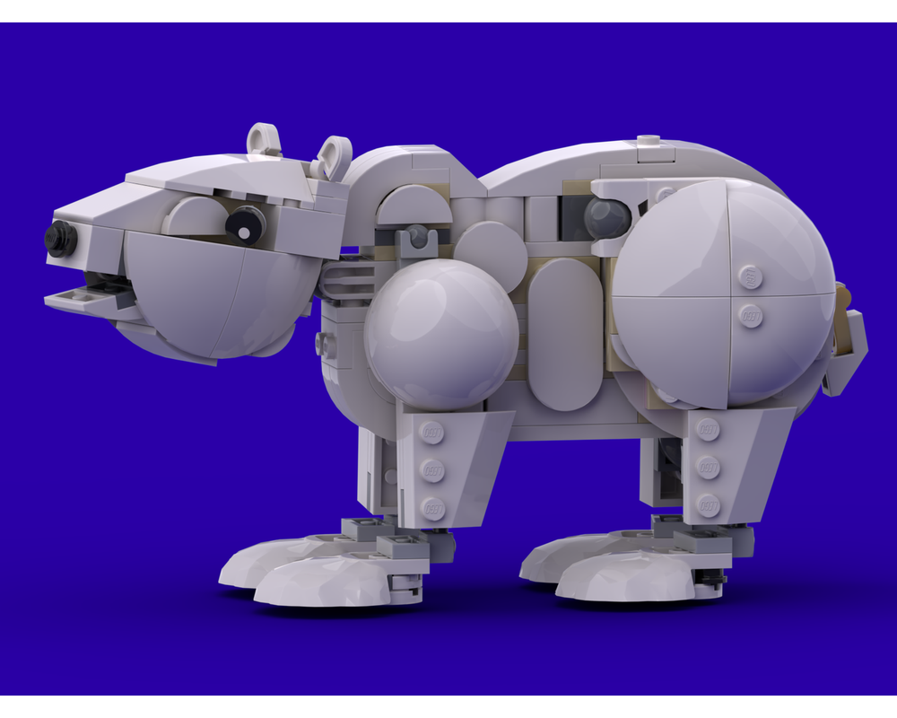 LEGO MOC 31133 Polar Bear by Dafeld | Rebrickable - Build with LEGO