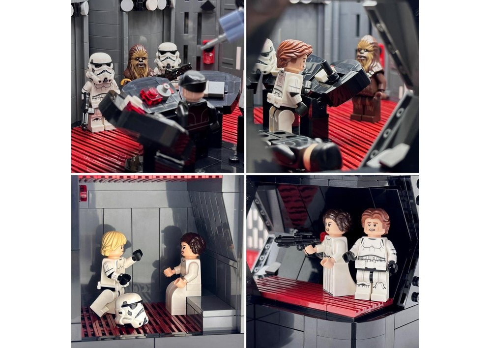 LEGO MOC Death Star Detention Block Diorama MOC by thecreatorrmocs ...