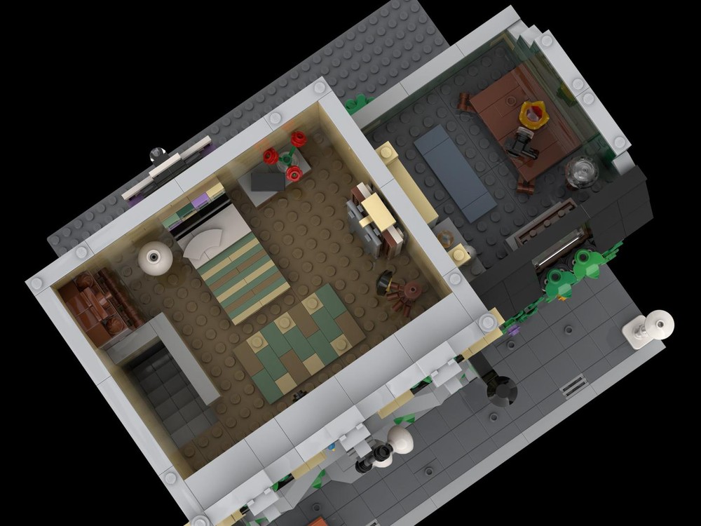 LEGO MOC Call Center - 10278 Police Station Alternative Build by PL ...