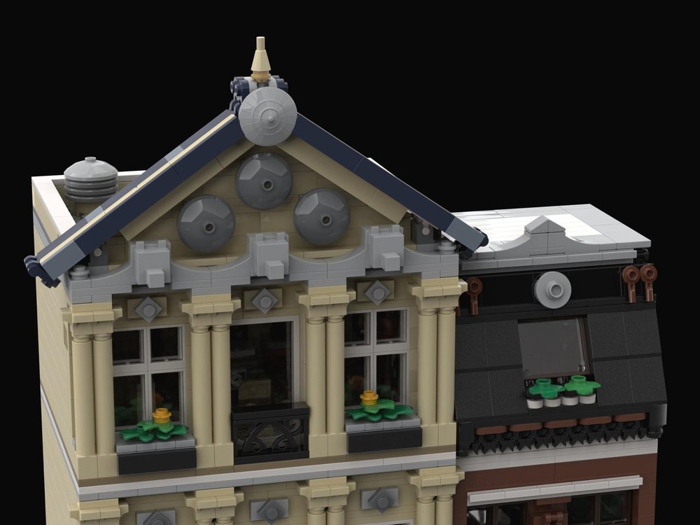 LEGO MOC Call Center - 10278 Police Station Alternative Build by PL ...