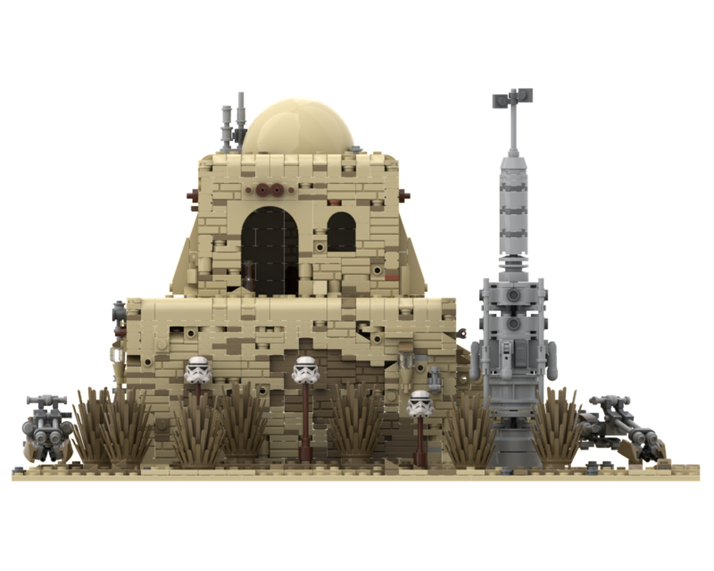 Lego Moc Sw Tatooine House By Sarinoo90 Rebrickable Build With Lego