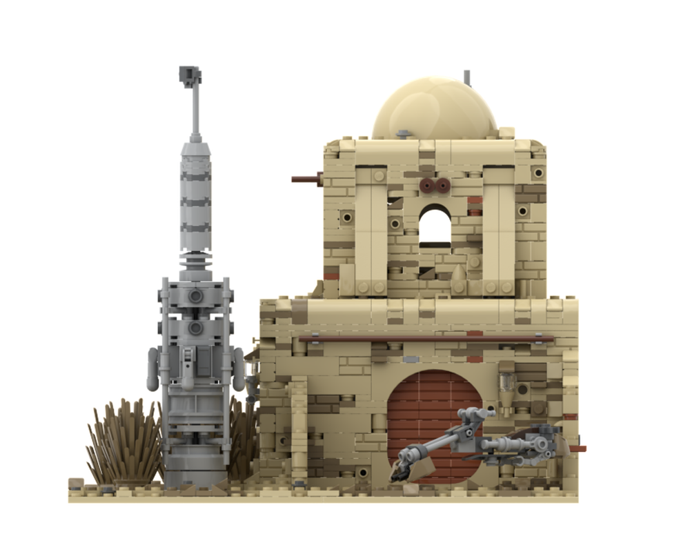 Lego Moc Sw Tatooine House By Sarinoo90 Rebrickable Build With Lego
