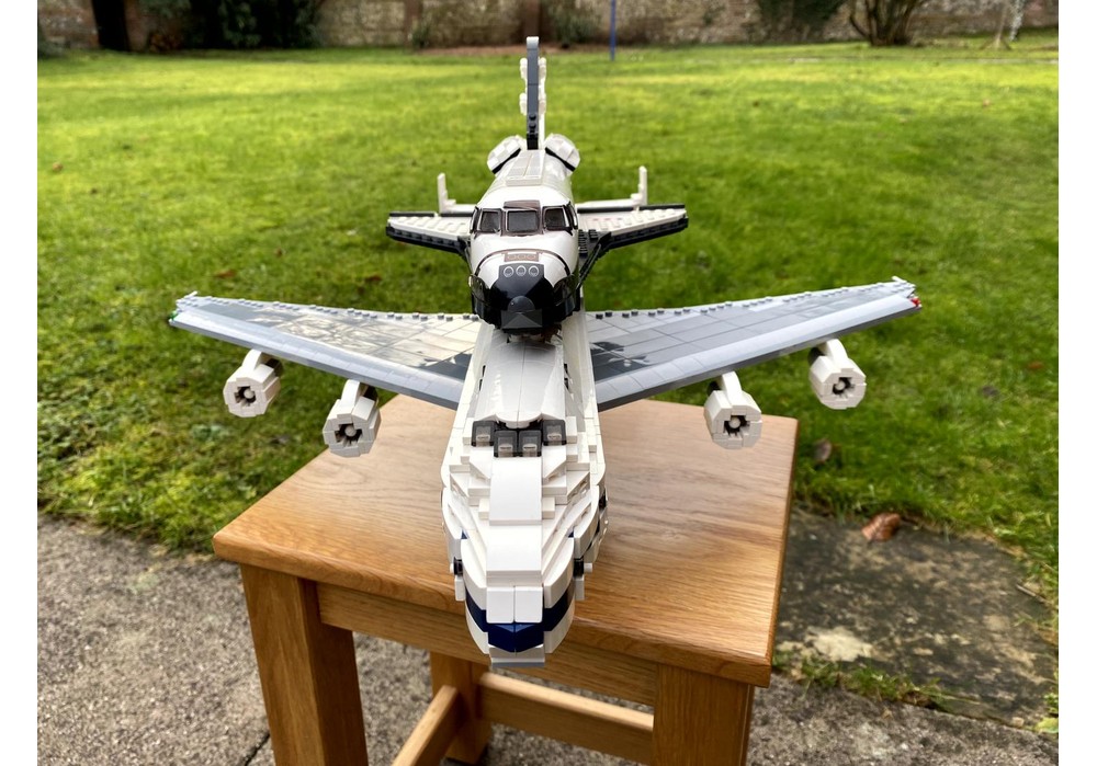 LEGO MOC Boeing 747-100 (6 upper windows) by DamoB by DamoB ...