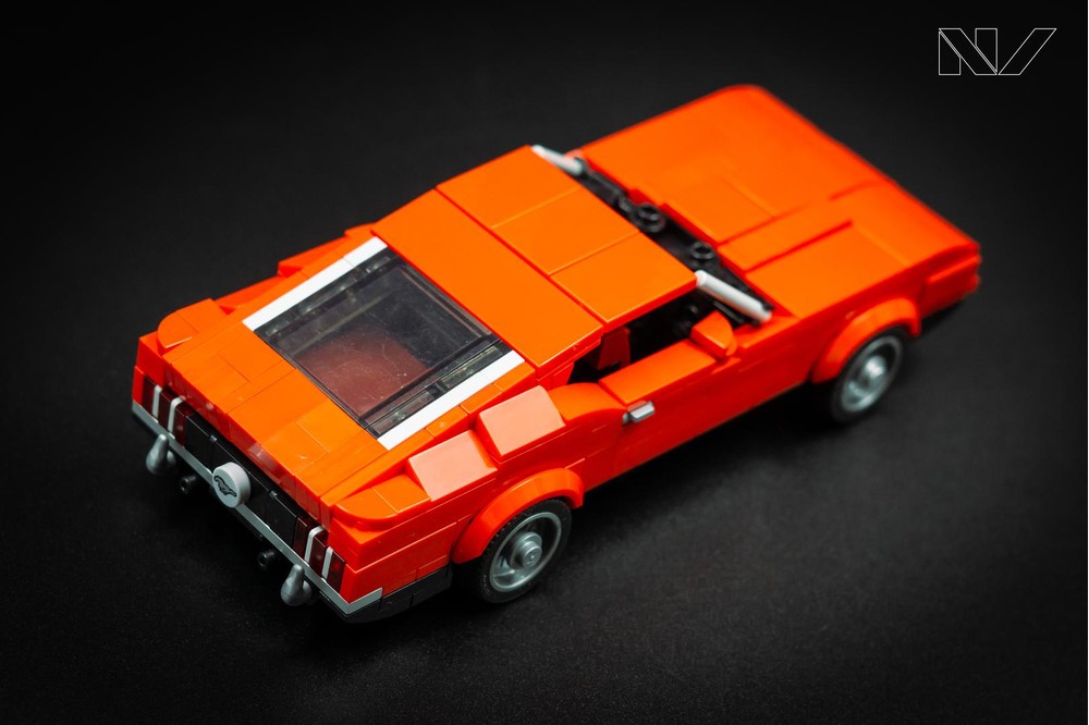 LEGO MOC 1971 Ford Mustang Mach 1 by NV Carmocs | Rebrickable - Build ...