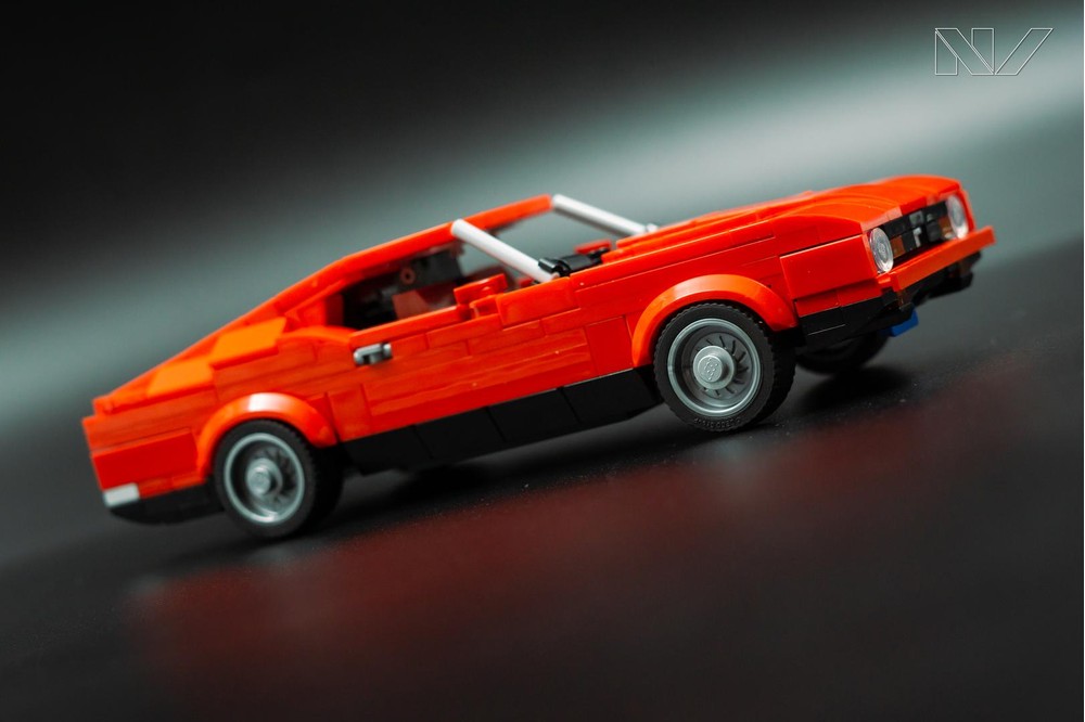 LEGO MOC 1971 Ford Mustang Mach 1 by NV Carmocs | Rebrickable - Build ...