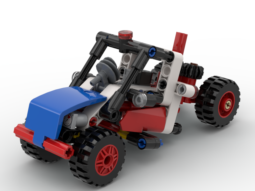 LEGO MOC 42116 - Rear Wheel Steering Buggy by InfernalQuack ...