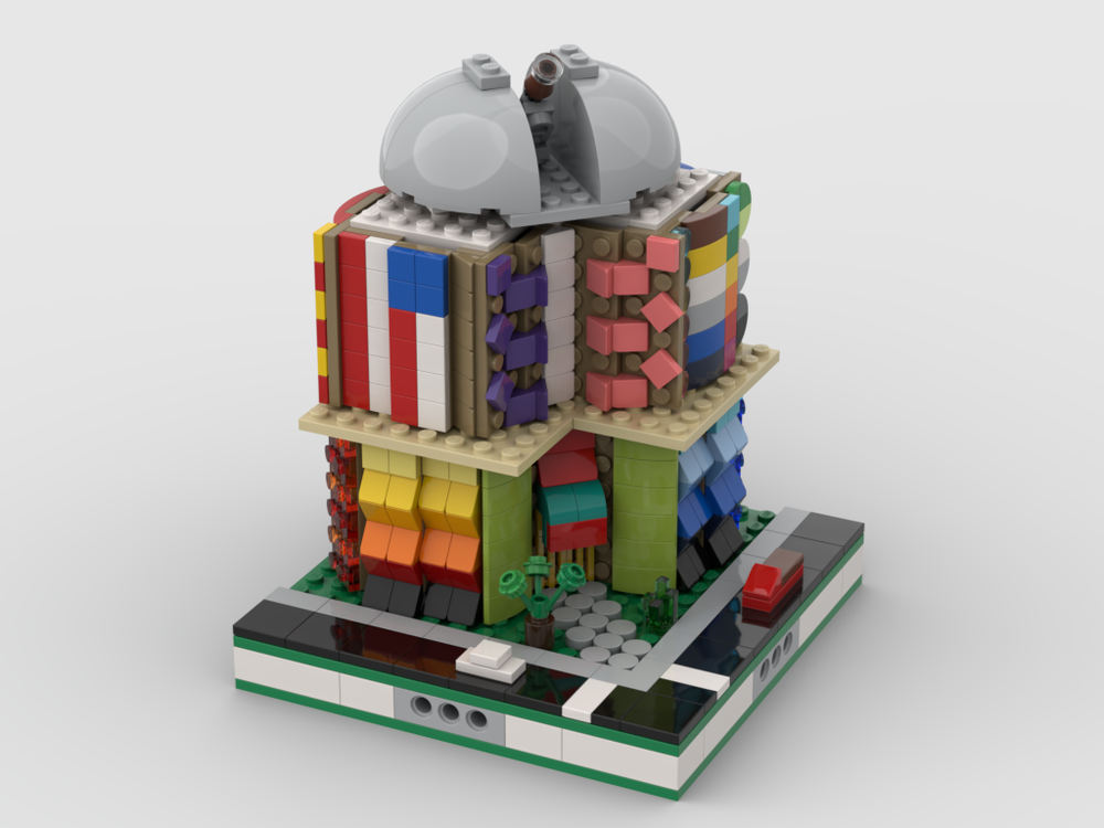 LEGO MOC Micropolis Science City by pcpopper | Rebrickable - Build with ...