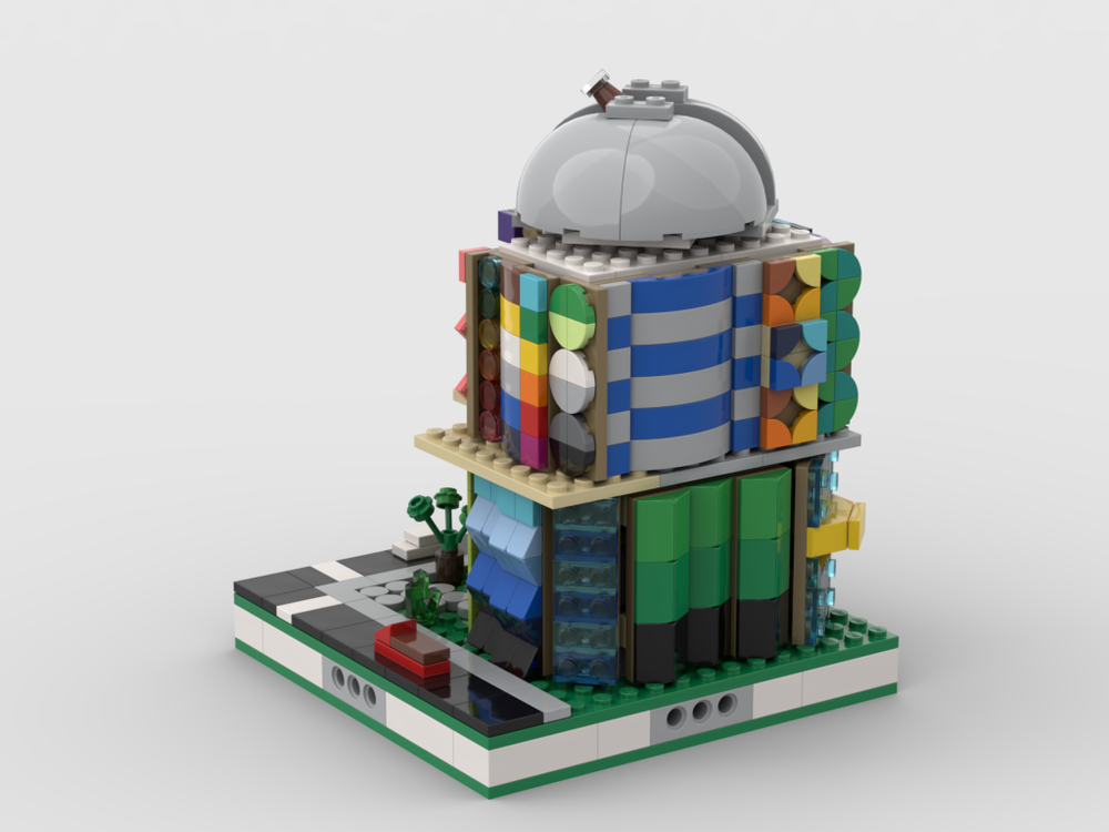 Lego Moc Micropolis Science City By Pcpopper Rebrickable Build With