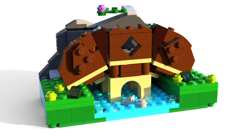 Lego Moc Bridge Scenery By Dragox Rebrickable Build With Lego