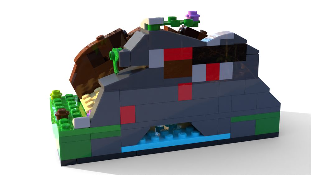 Lego Moc Bridge Scenery By Dragox Rebrickable Build With Lego