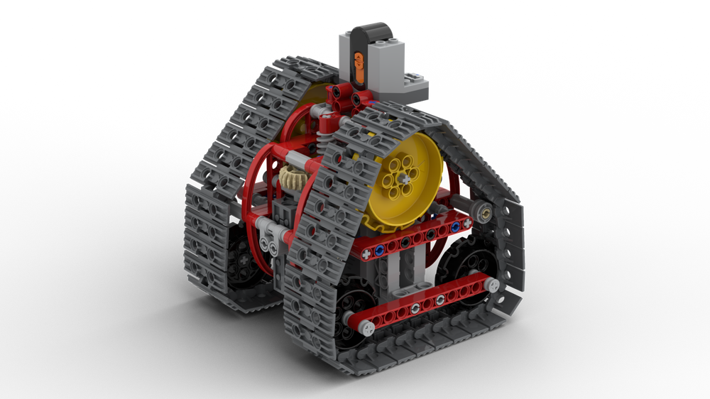LEGO MOC Compact Tracked Vehicle by 2in1 | Rebrickable - Build with LEGO