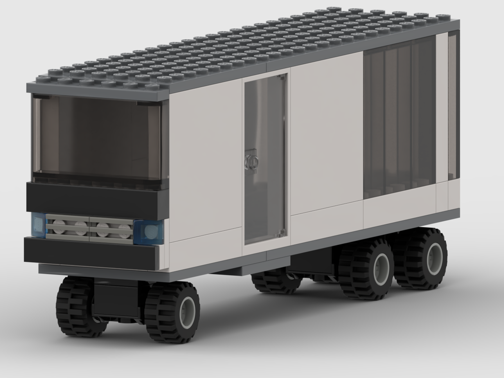 LEGO MOC Simple Bus by P4tp4t | Rebrickable - Build with LEGO