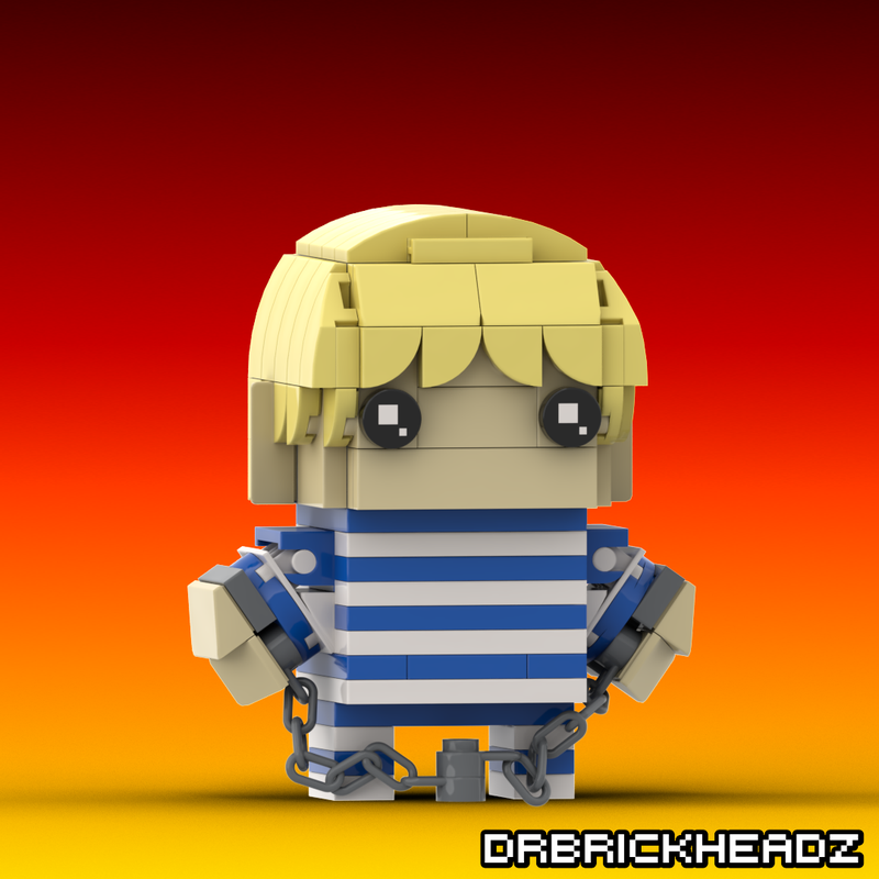 LEGO MOC Cody (Street Fighter Alpha) Brickheadz by DrBrickheadz ...