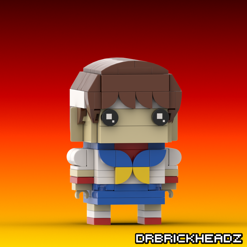 LEGO MOC Sakura (Street Fighter Alpha) Brickheadz by DrBrickheadz ...