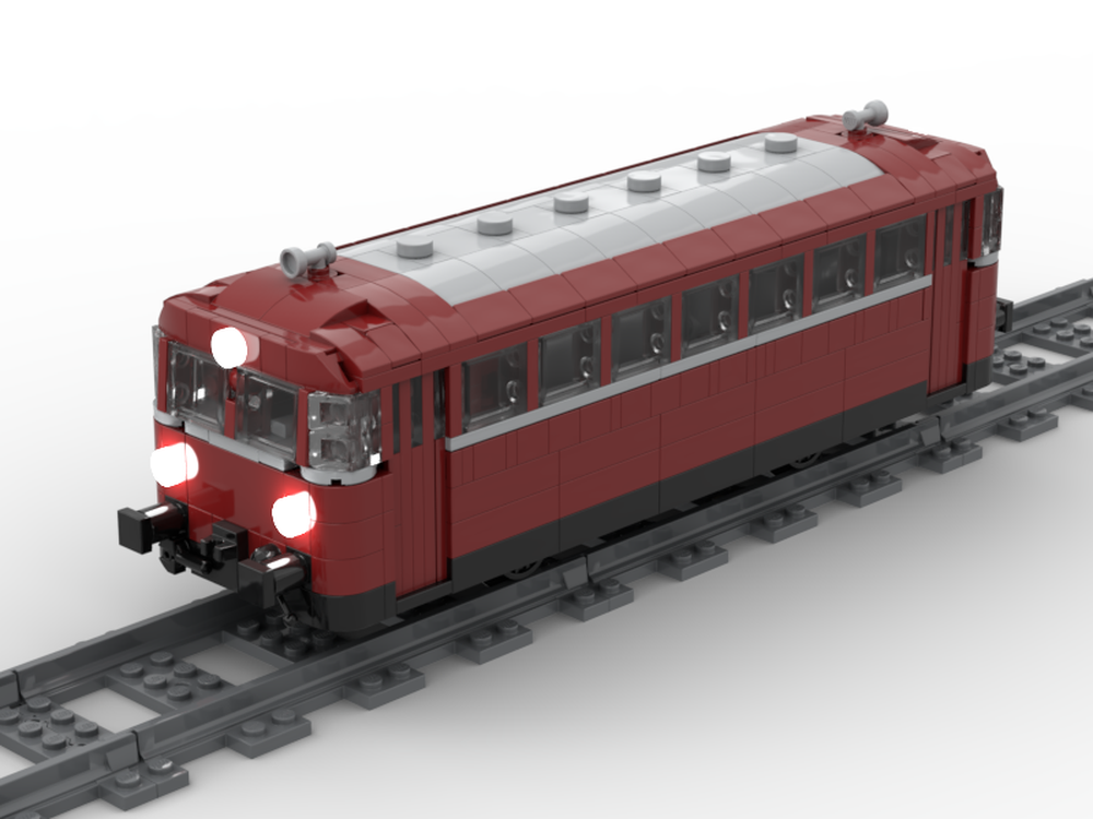 LEGO MOC railbus vt 98 // Schienenbus VT 98 by RailBricks_YT ...