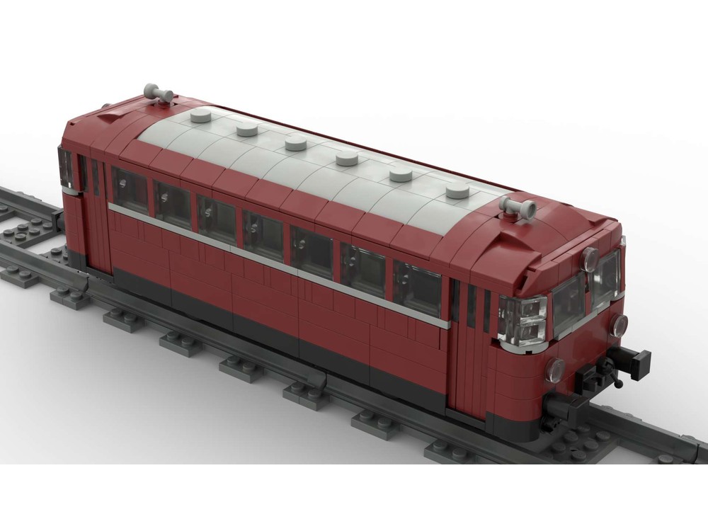 LEGO MOC railbus vt 98 // Schienenbus VT 98 by RailBricks_YT ...