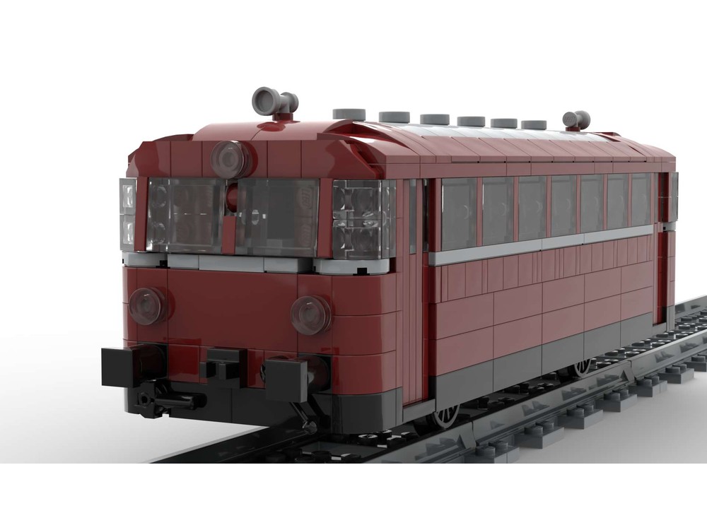 LEGO MOC-138403 railbus vt 98 // Schienenbus VT 98 by RailBricks_YT ...